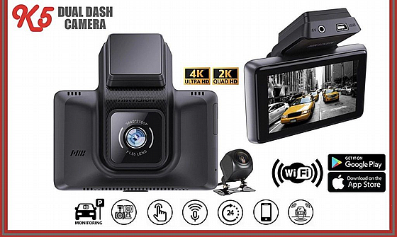 טכנוויז'ן - TechnoVision - מוצרים טכנולוגיים מתקדמים | מצלמה לרכב Wi-Fi באיכות 4K עם מצלמה ...